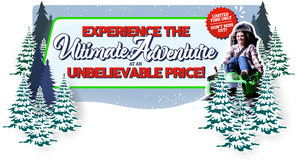 Special Deal - All Day Wristbands | Moonshine Mountain Coaster